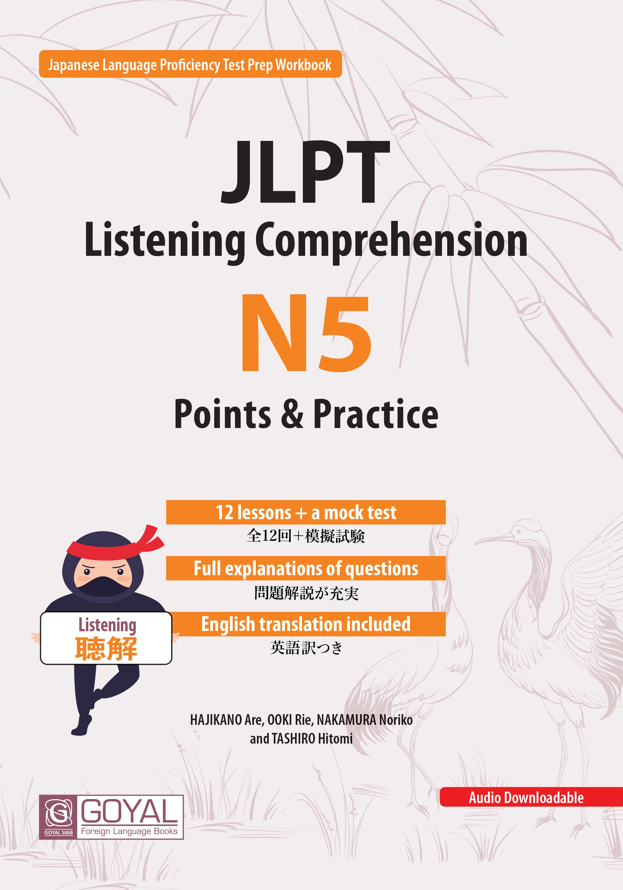 Buy JLPT Listening Comprehension N5 Points & Practice, 9788119109210 at ...