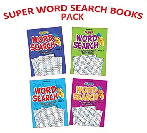 Buy Dreamland Super Word Search Pack 2 - (4 titles), 9789350894088 at ...