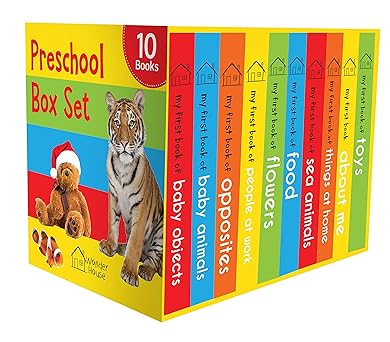 Buy Preschool Box Set : 10 Board Books For Kids, 9789354401251 at Best ...
