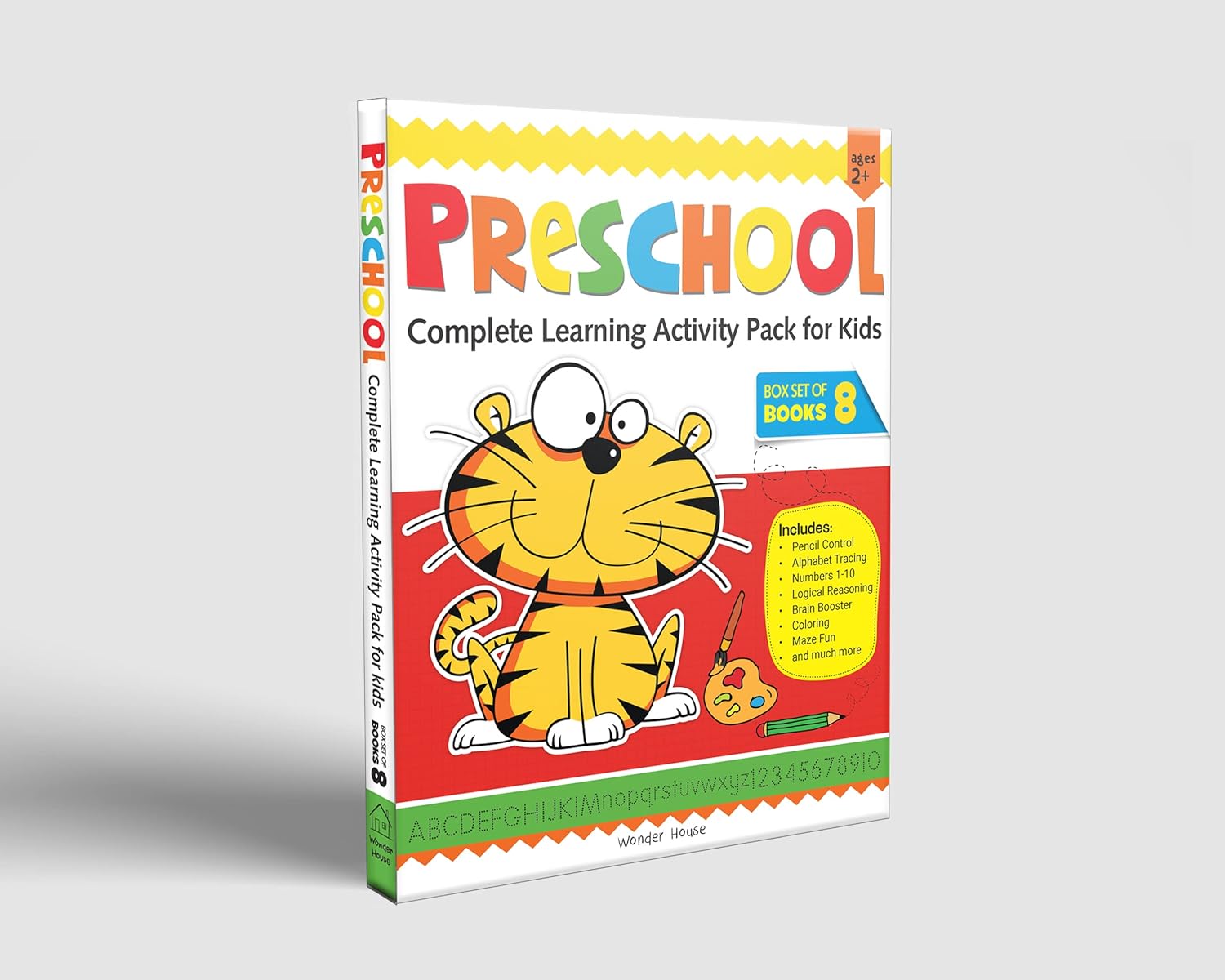 Buy Preschool Complete Learning Activity Pack For Kids (Box Set of 8 ...