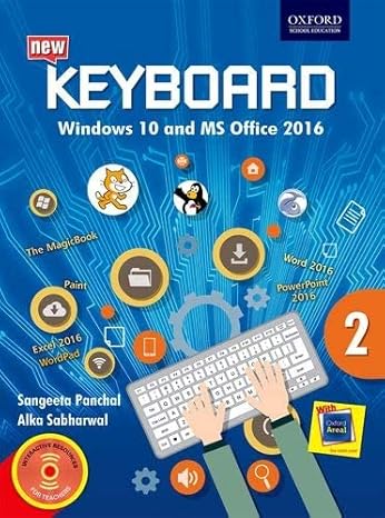 Buy Oxford Keyboard Computer Windows 10 and MS Office 2016 Coursebook for Class 2, 9789354970924 ...