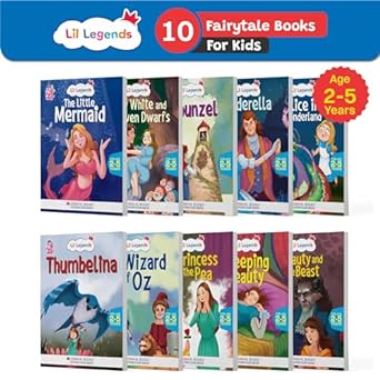 Buy Oswaal Lil Legends Fairy Tales- Little Mermaid, Snow White ...
