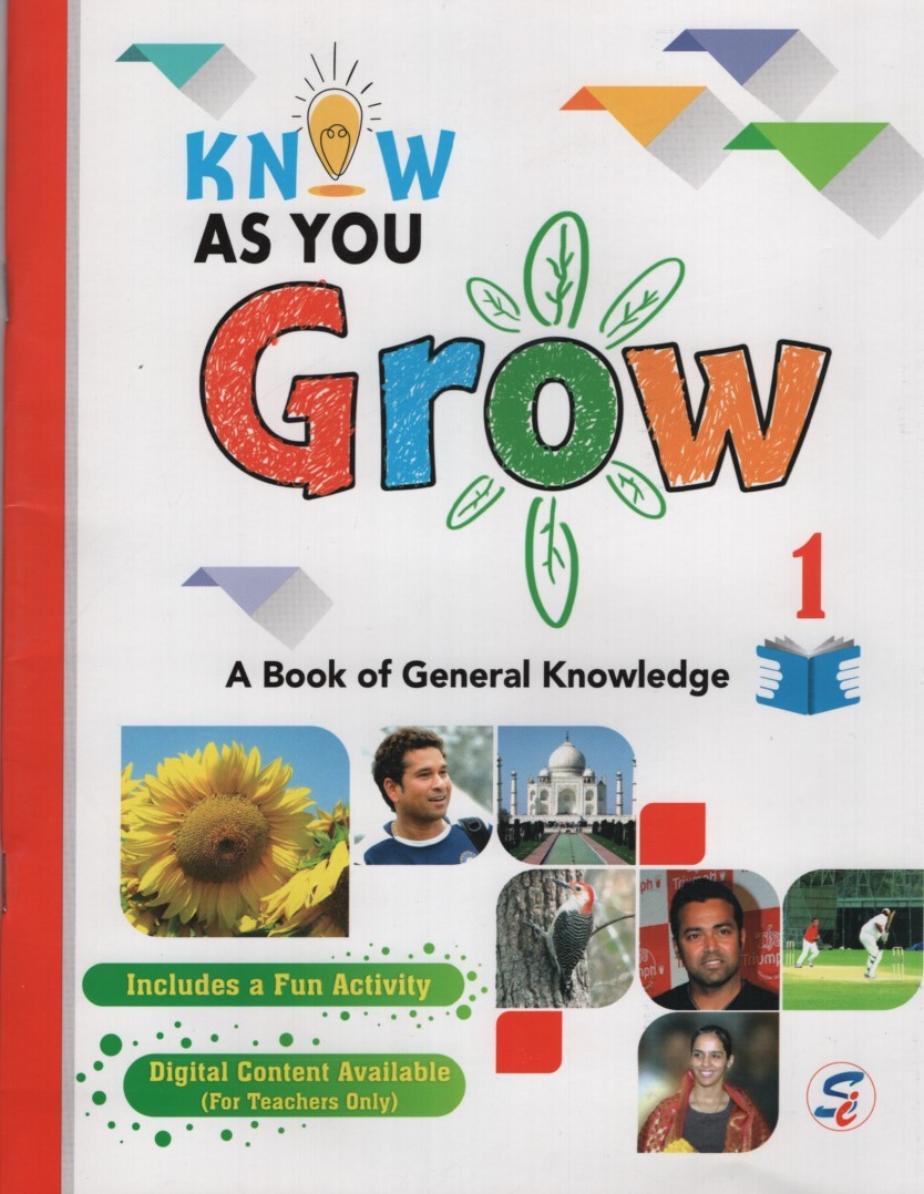 Buy Know As You Grow Class - 1, 9789381396131 at Best Price Online ...