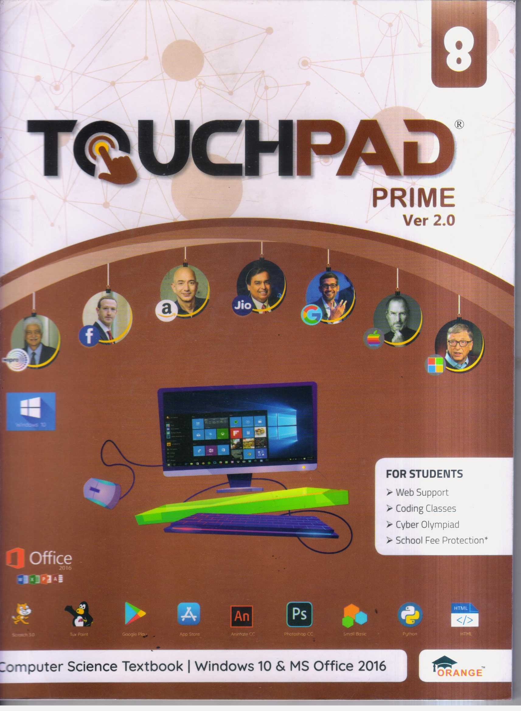Buy Touchpad Computer Book Prime Ver 2 0 Class 8 9789390475643 At Best Buy Touchpad Computer Book Prime Ver 2 0 Class 8 9789390475643 At Best